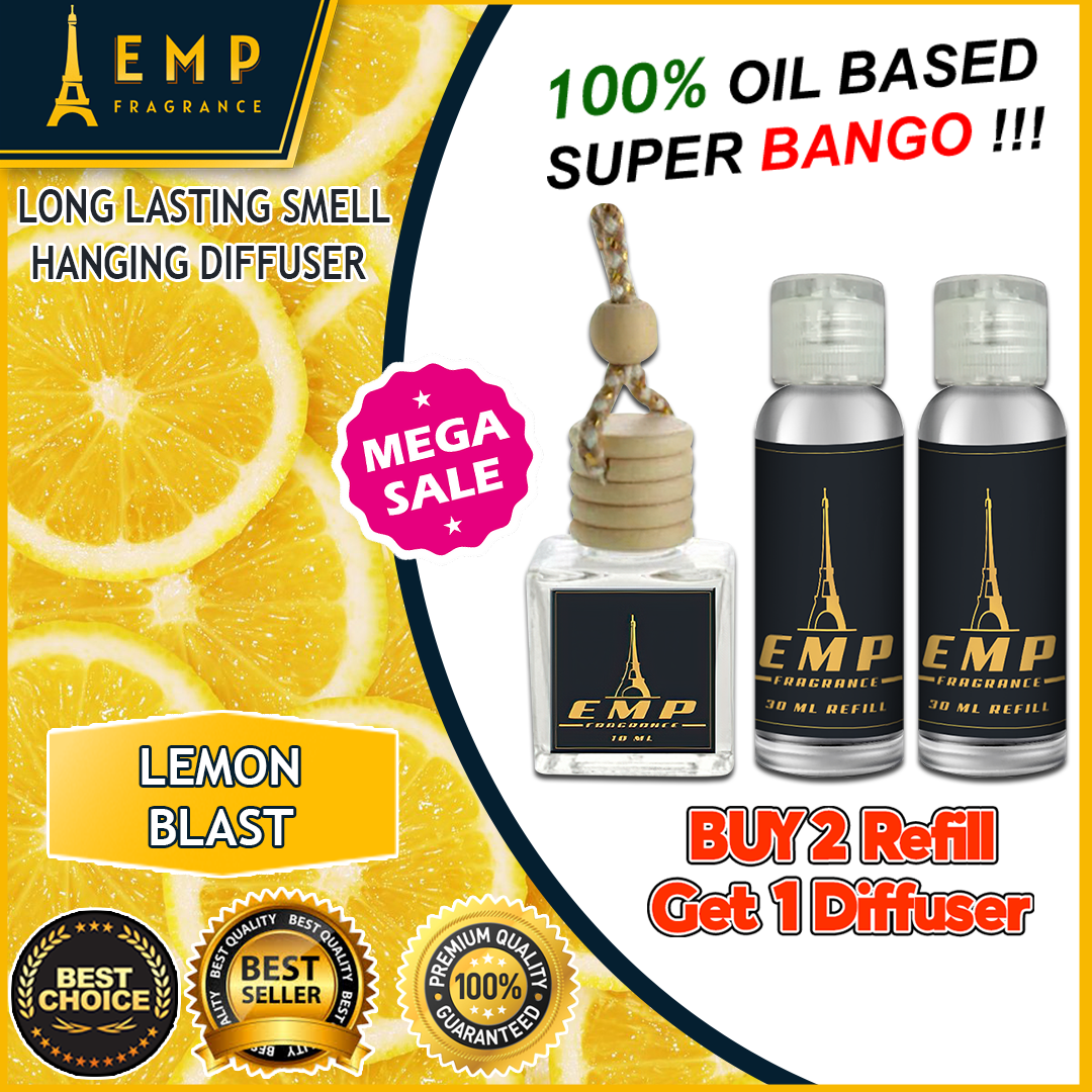 💛 EMP LEMON BLAST BUY 1 TAKE 1 CAR HANGING DIFFUSER CAR AIR FRESHENER ...