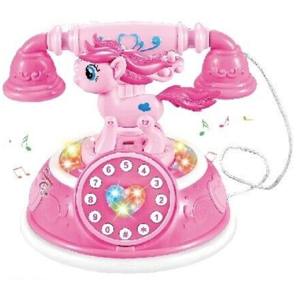 My Little Pony Telephone Toy Light Sound Battery Operated Vintage ...