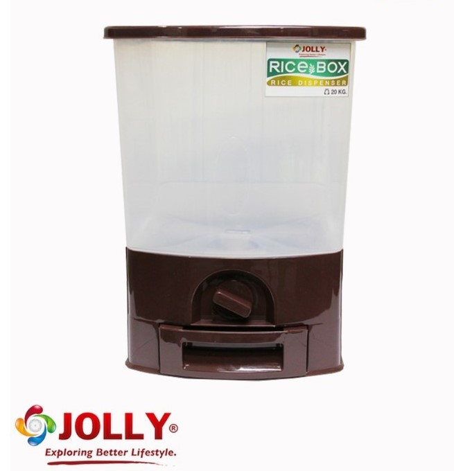 JOLLY RICE BOX / RICE DISPENSER 20KG | Lazada PH