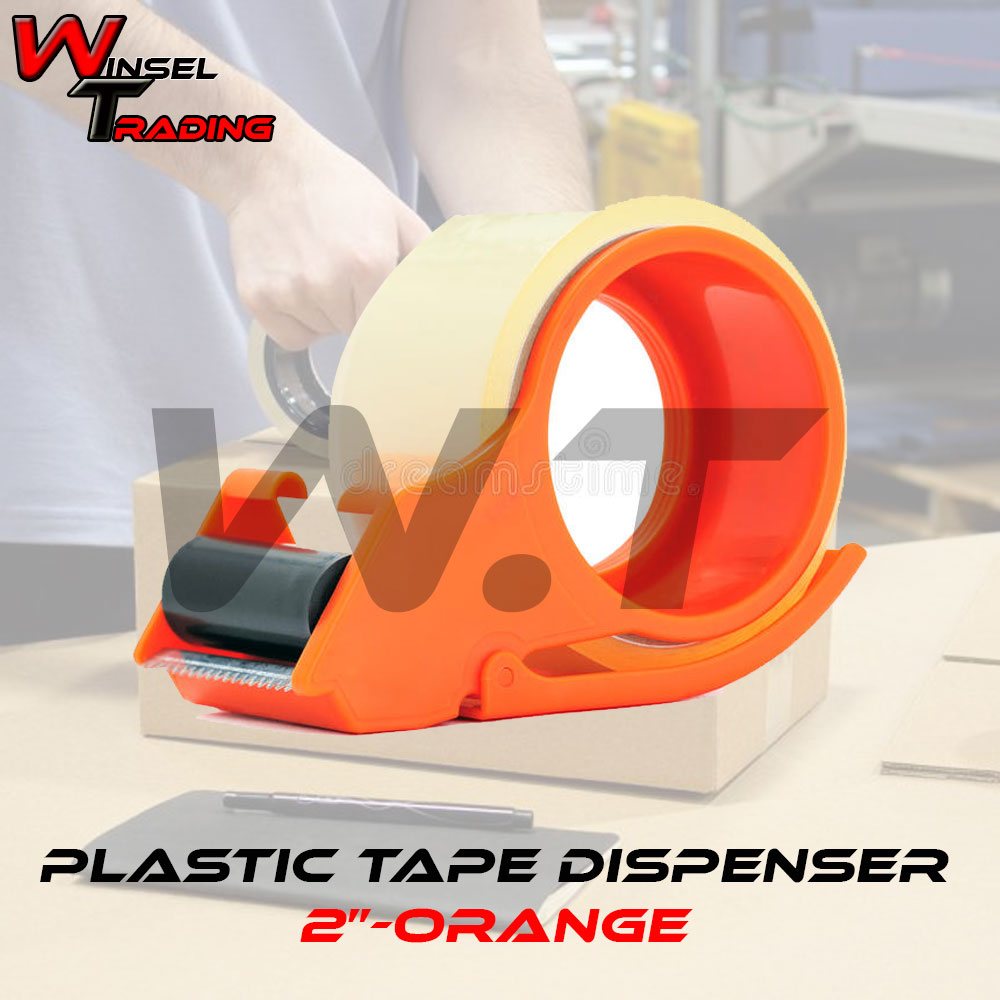 2 Inches Plastic Tape Cutter (Orange) | Lazada PH