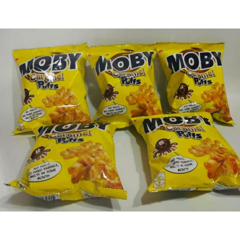5 Packs of Moby Caramel Puffs (25g) | Lazada PH