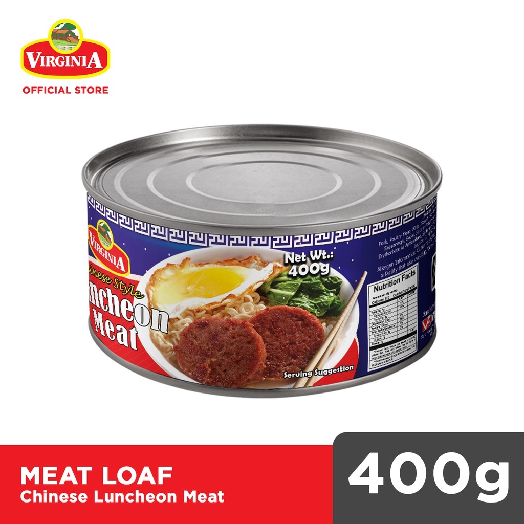 Virginia Chinese Style Luncheon Meat 400g | Lazada PH