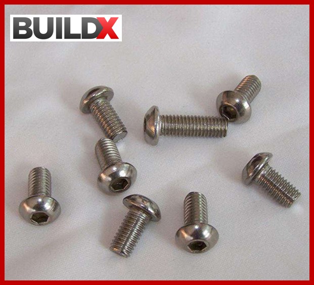 BuildX Aluminum Profile Accessories T-NUTS, FLANED NUTS, T-STUDS / T ...