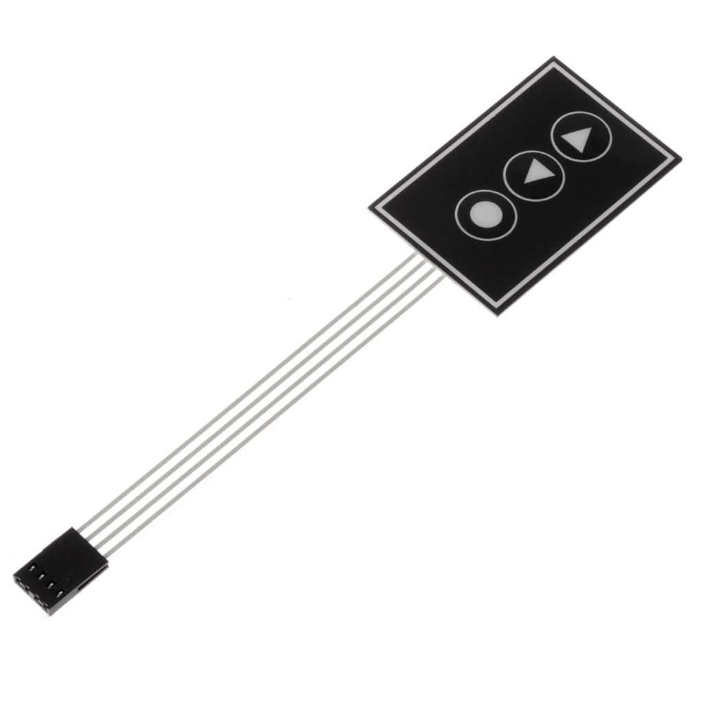 1x3 Matrix Array 3key Membrane Switch Keypad Keyboard 13key 3655mm Diy Arduino Lazada Ph