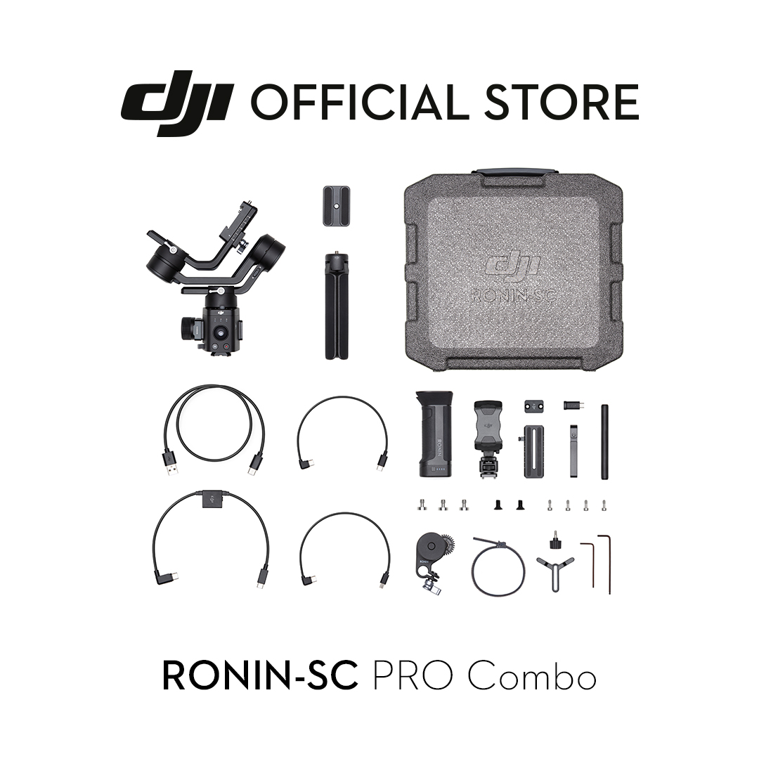 DJI Ronin-SC Camera Stabilizer 3-Axis Gimbal Handheld for DSLR Mirrorless Cameras Single/Pro ...