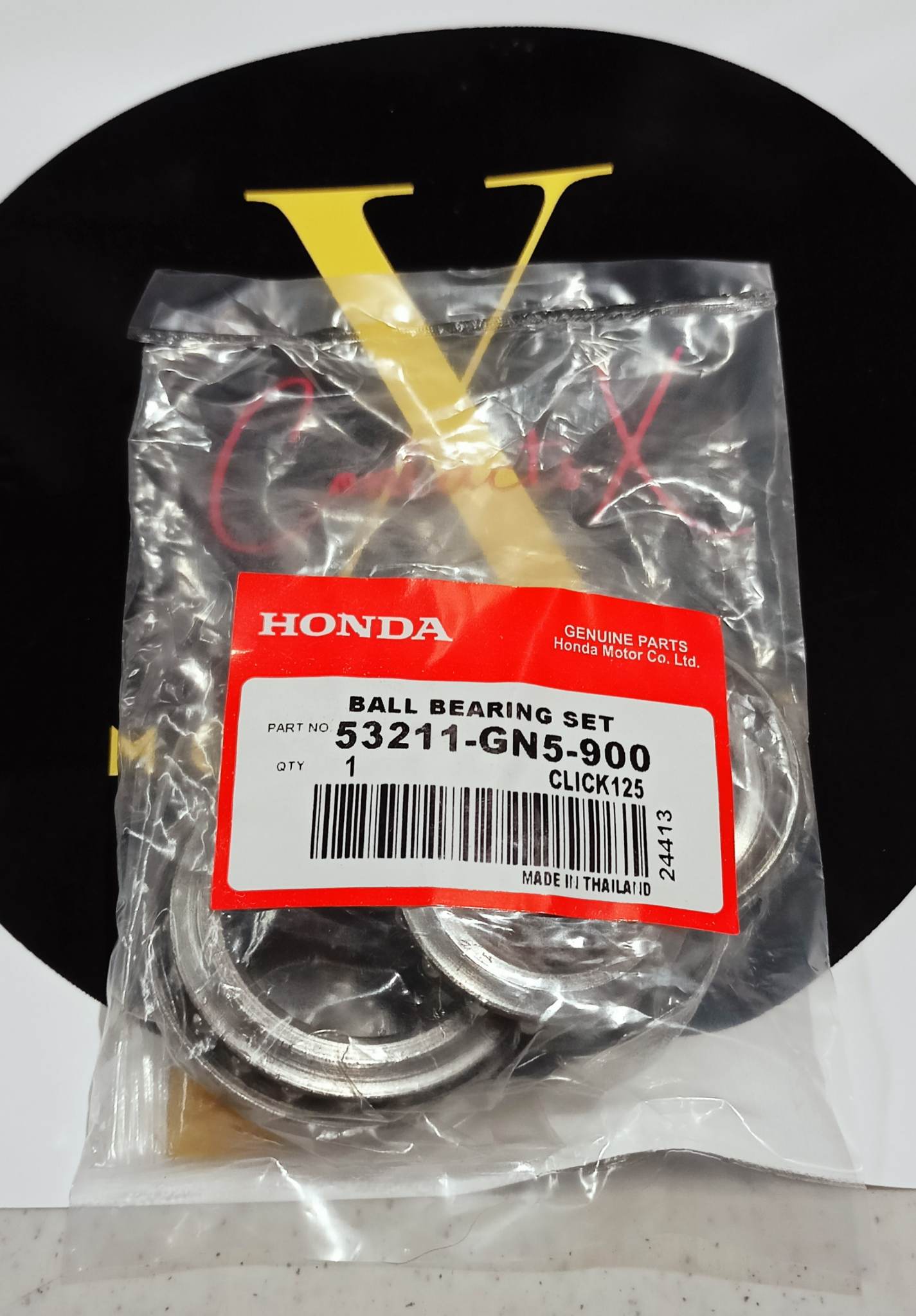 BALL RACE BEARING for HONDA CLICK v1 v2 125 150, BEAT CARB v1 v2, FI v1 ...
