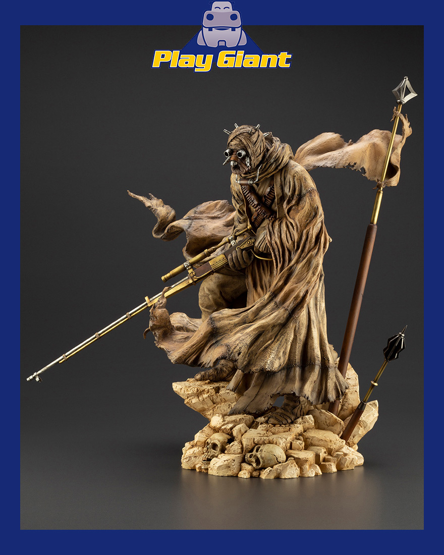 Star Wars Tusken Raider (Barbaric Desert Tribe) ArtFX Artist Statue ...