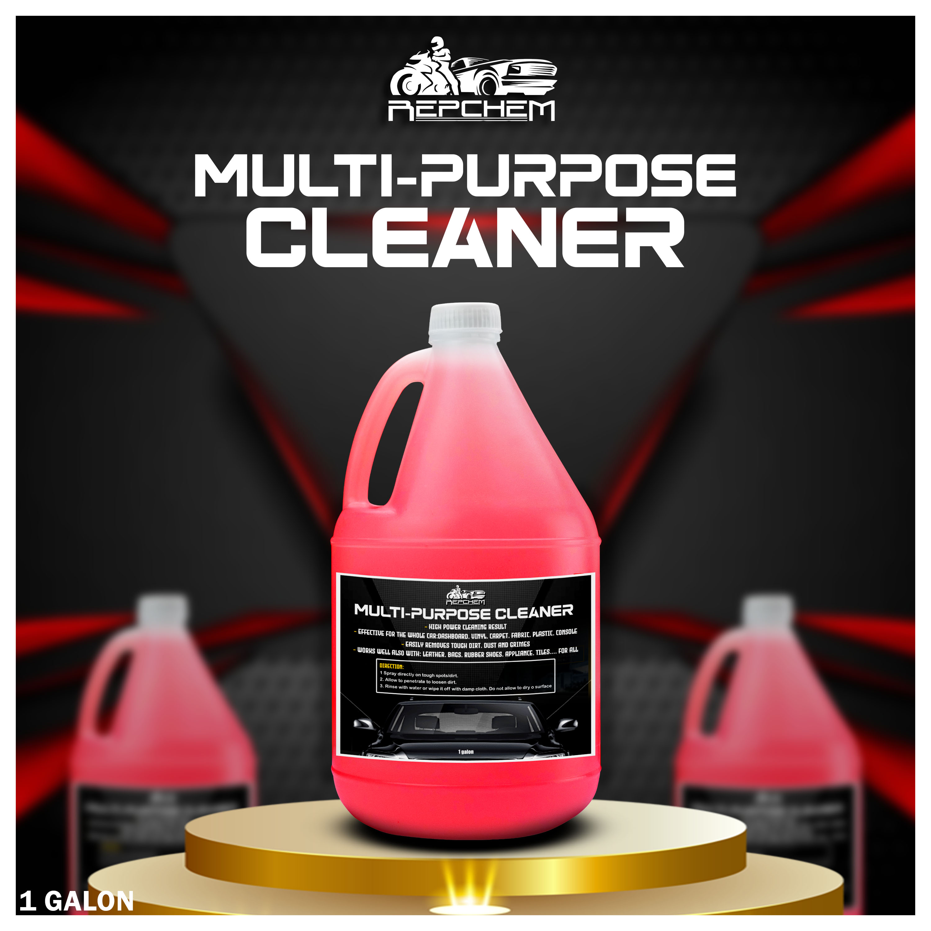 REPCHEM 1 Gallon Multi-Purpose Cleaner | Lazada PH