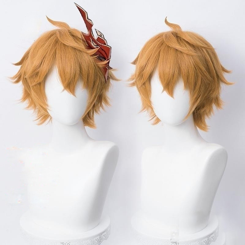 【K&WIG】 Jingyue Genshin Impact Fatui Columbina Arlecchino Pantalone ...