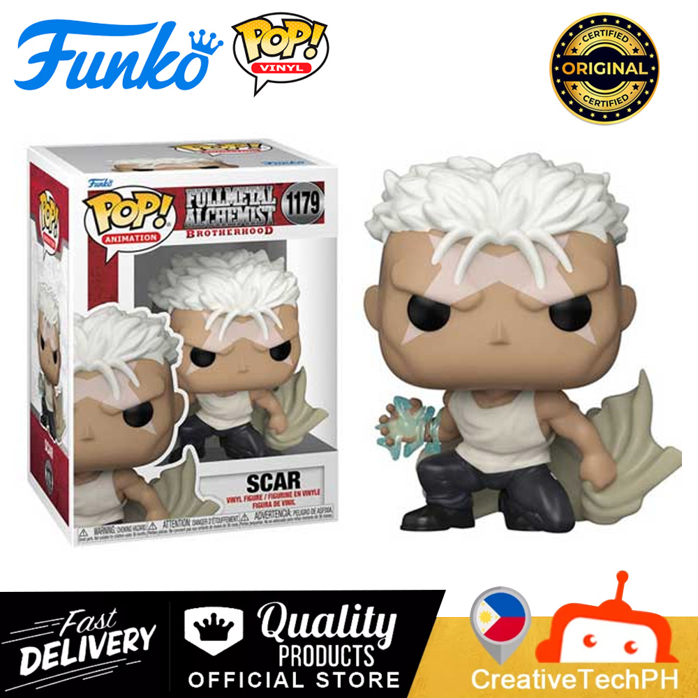 FUNKO POP! FULL METAL ALCHEMIST - SCAR FUNKO POP ORIGINAL | Lazada PH