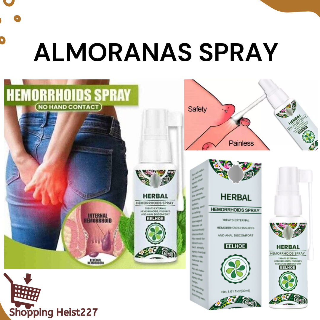 100% VERY EFFECTIVE!!! Herbal (ALMORANAS) Hemmorhoid spray almoranas ...
