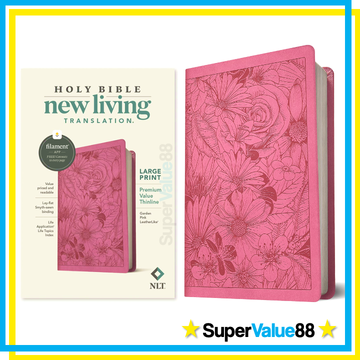 NLT Large Print Filament Bible for Women, App Enabled Edition ...