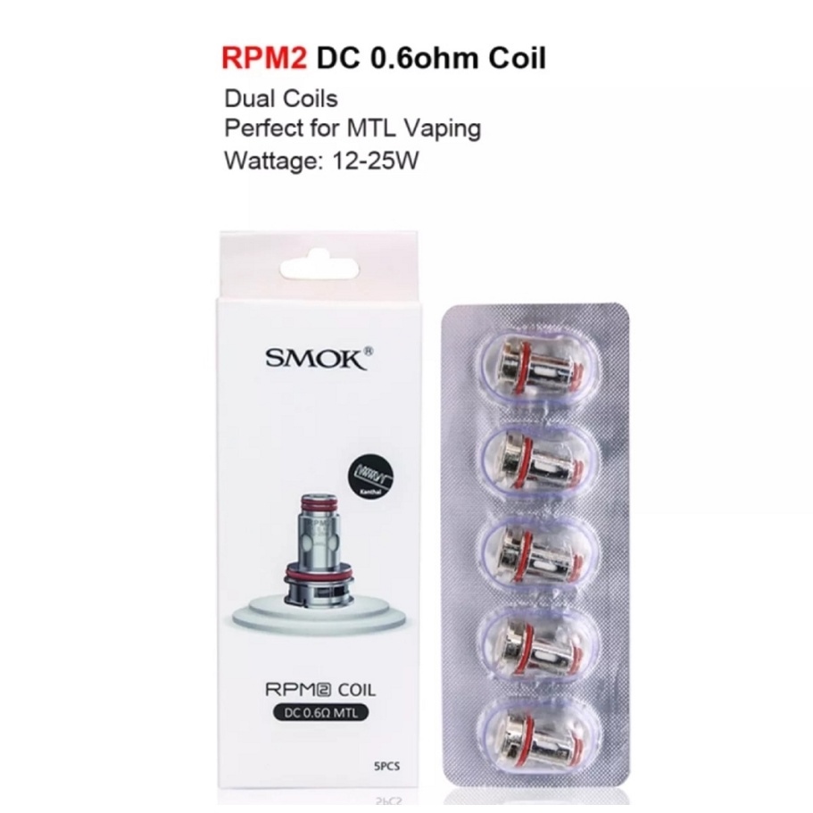 SMOK 0.16ohm RPM2 Mesh Coil 0.25ohm 0.6ohm DC MTL RPM 2 Replacement ...