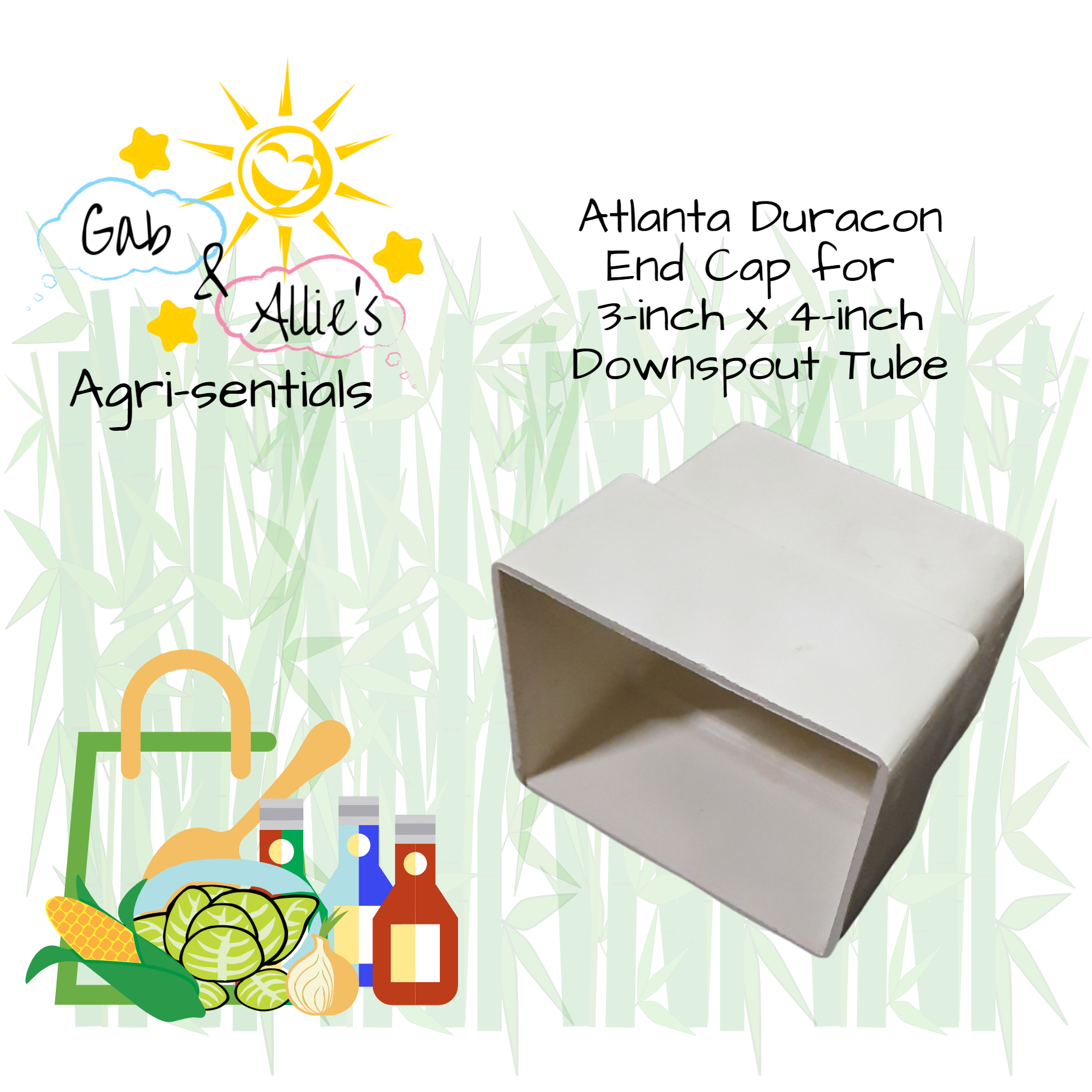 ATLANTA DURACON DOWNSPOUT TUBE END CAP | Lazada PH