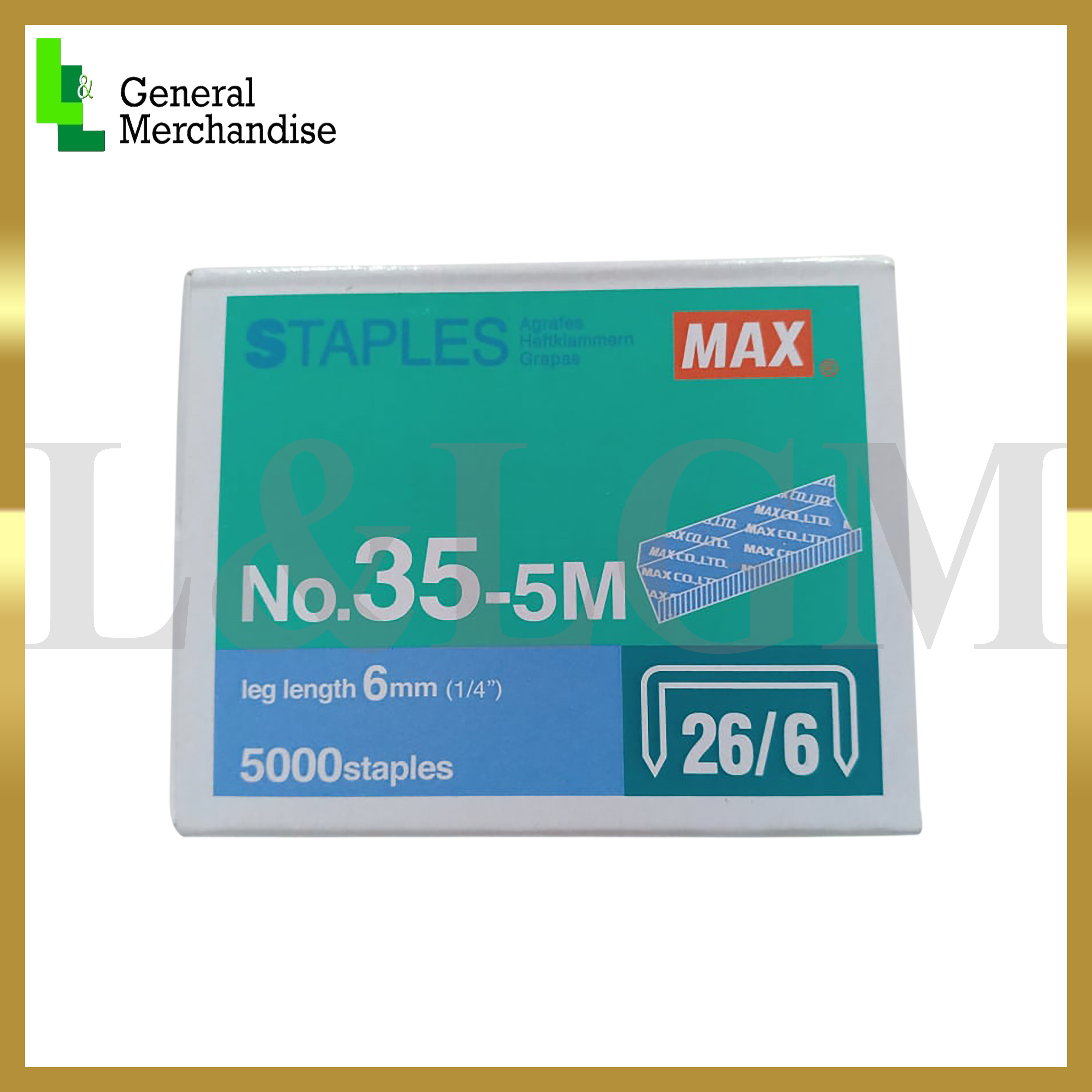 MAX STAPLES No.35 & STAPLE No.10 (10pcs inner box) | Lazada PH