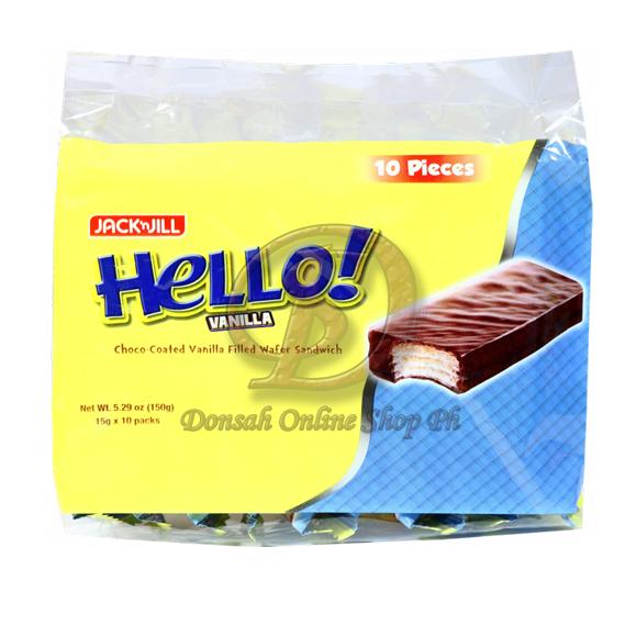 Hello Wafer Vanilla 15g x 10s 1 pack | Lazada PH