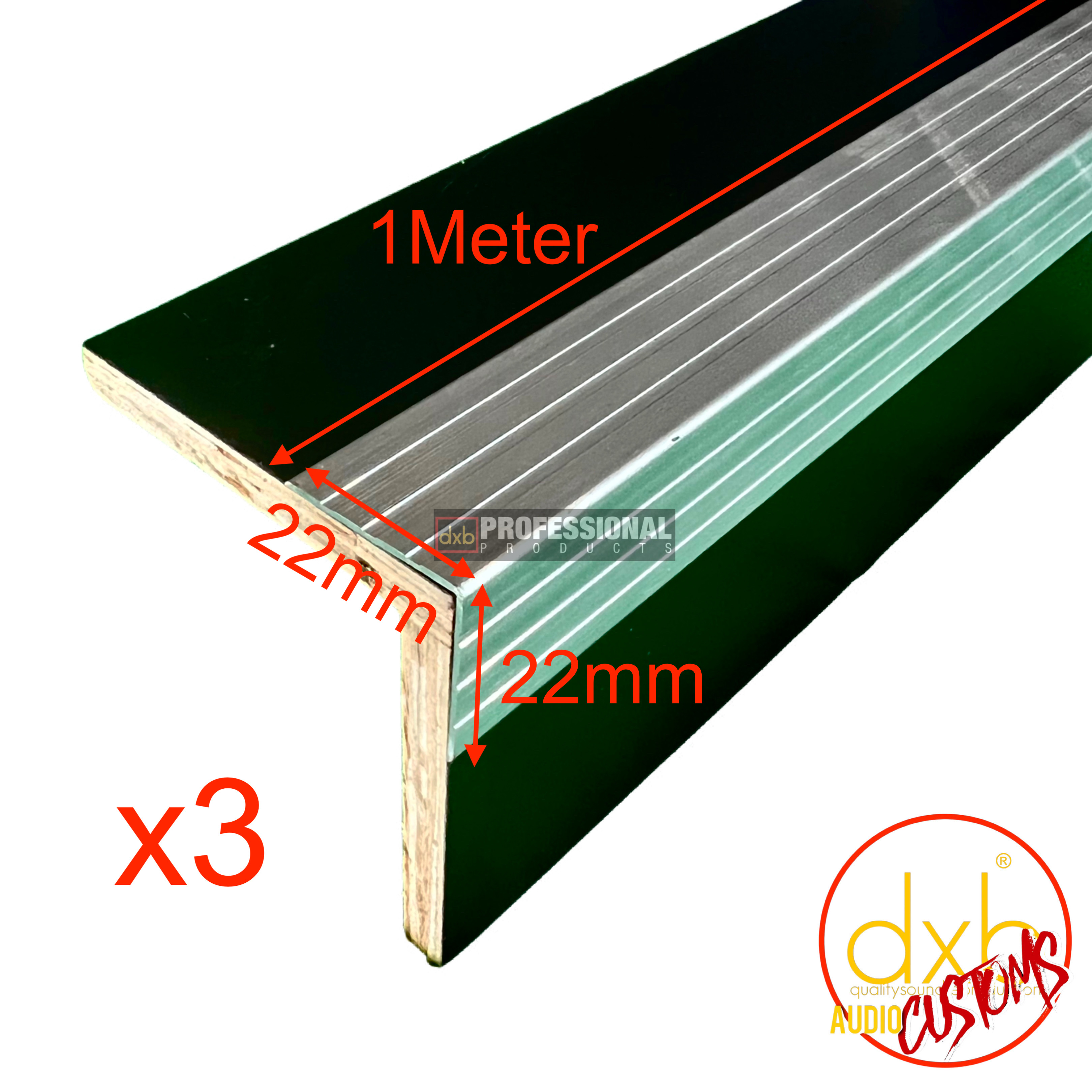 dxb Angle Bar Aluminum with Groove for tourcase flight case tour case ...