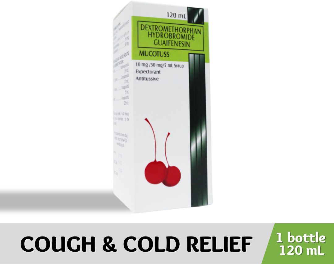 MUCOTUSS SYRUP | Cough & Cold Remedy | gamot sa ubo | Lazada PH