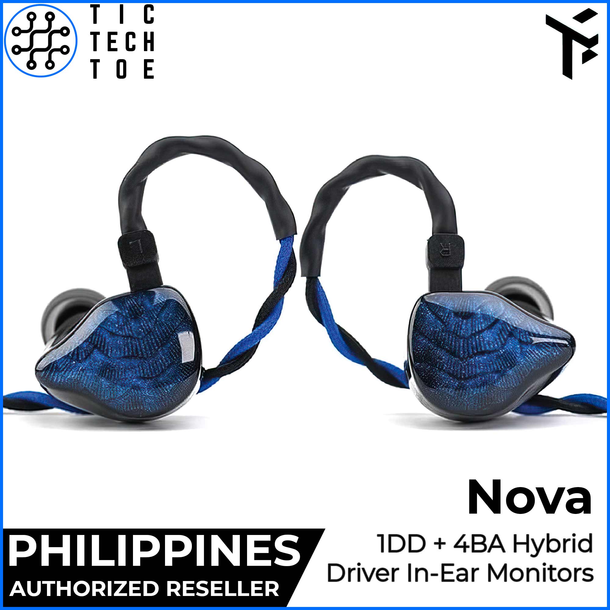 Truthear Nova Hybrid 1DD + 4BA Dynamic Driver Balanced Armature IEM ...