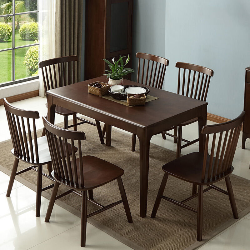 Solid Wood Table Chair Set Dining Table Home Nordic Dining Tables and ...
