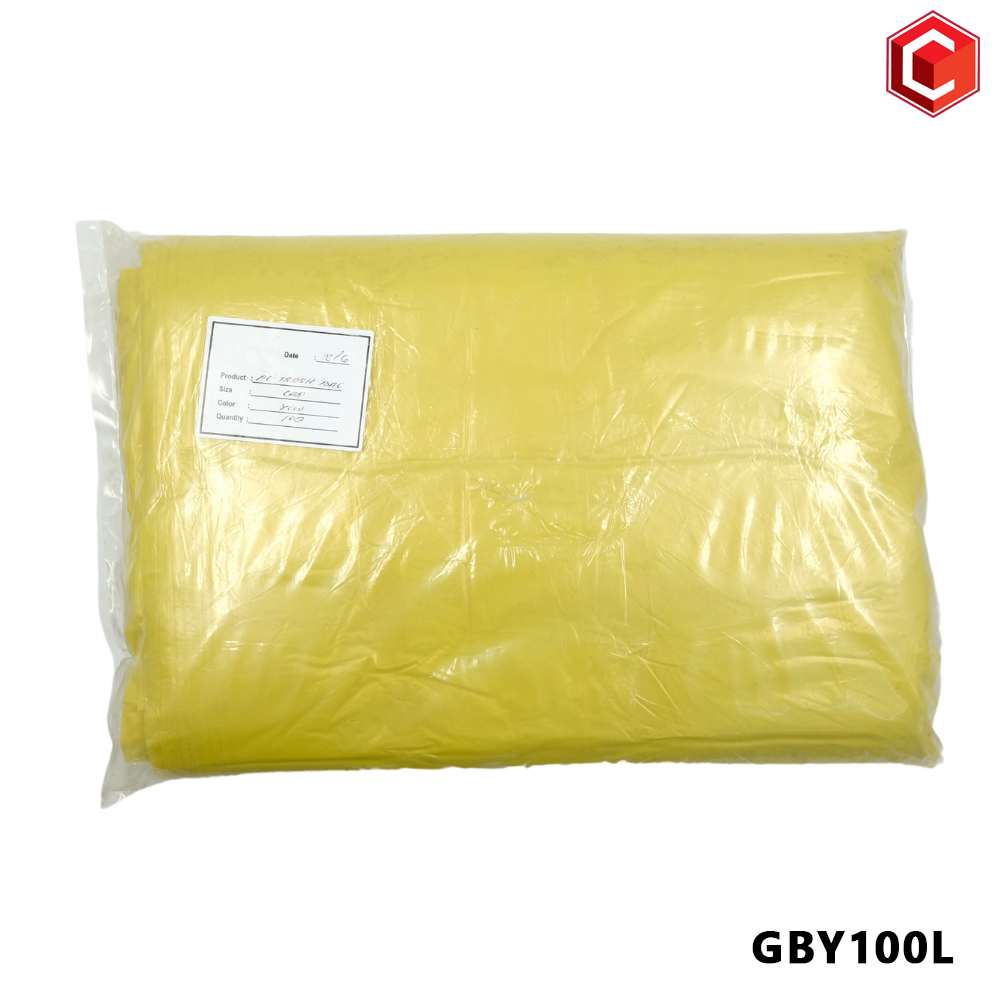 Garbage Bag Trash Bag Black Disposable Plastic Bag 100pcs Basurahan ...