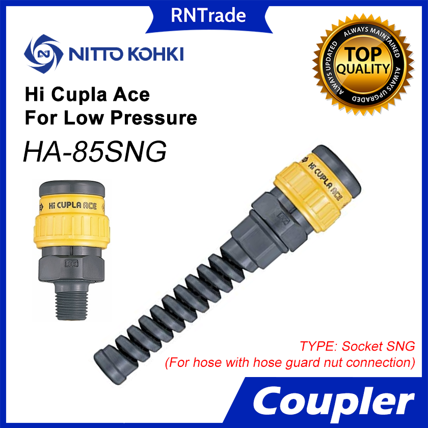 NITTO KOHKI Hi Cupla Ace Quick Connect Couplings / Coupler Socket Type ...