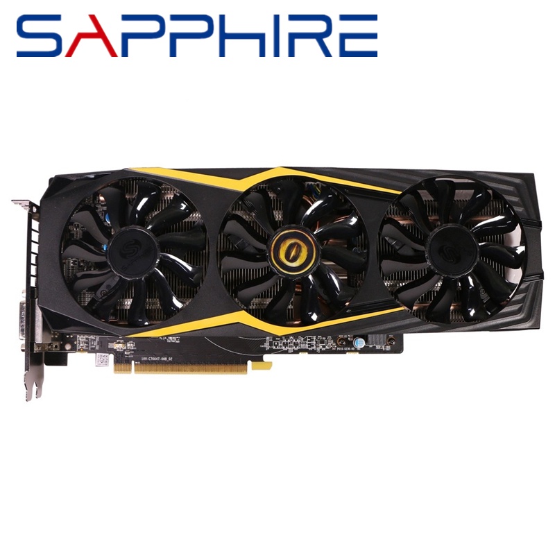 ☽Sapphire R9 380 4GB Graphics Card AMD GPU Radeon R9 380 4G Video Cards ...