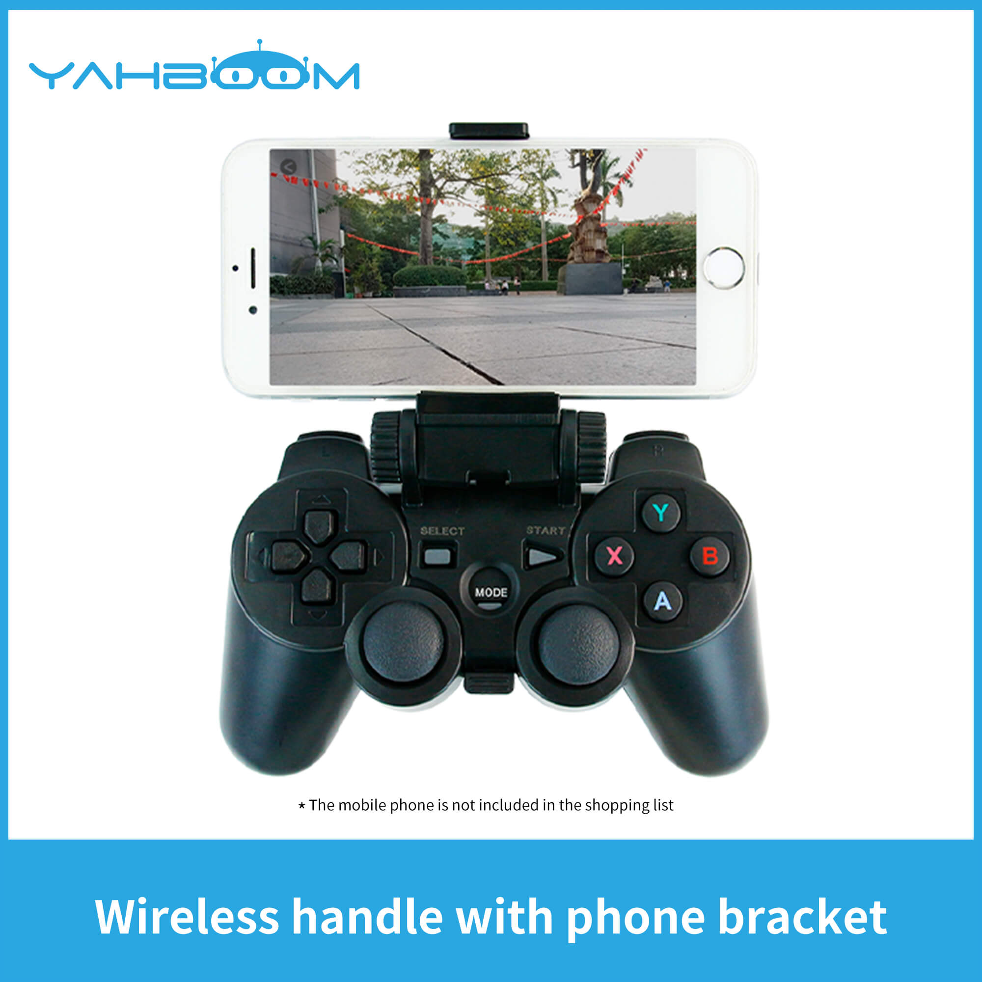 Yahboom PS2 Wired USB Wireless Game Controller Handle for ROS ROS2 ...