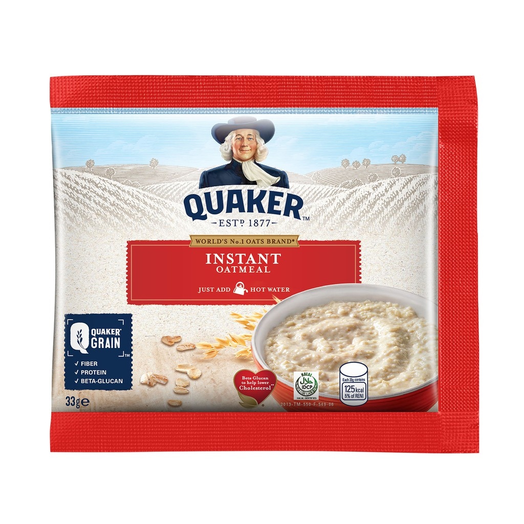 Quaker Instant Oatmeal 33g (Pack of 20) | Lazada PH