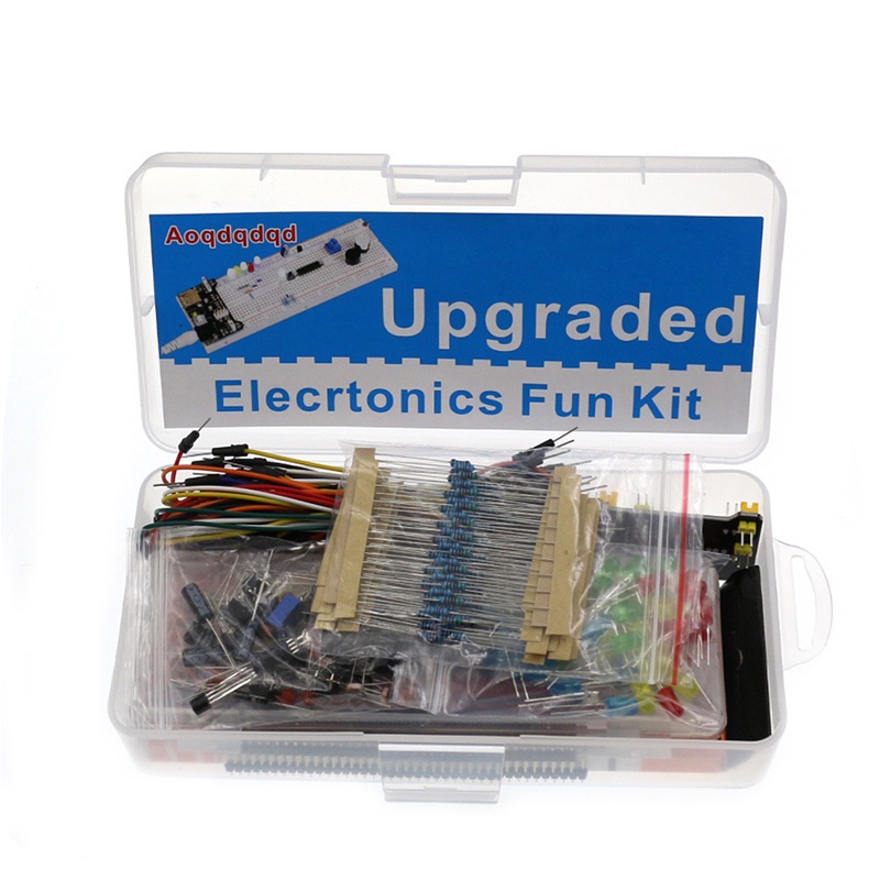 830 Breadboard Set Electronic Component Basic Starter Kit with ...