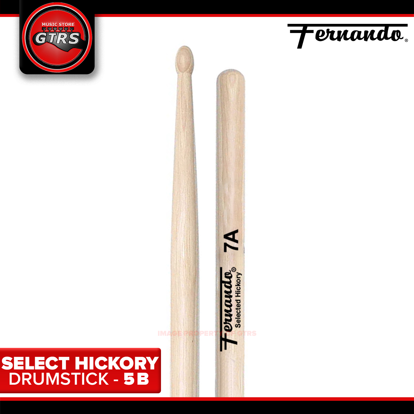 Fernando Select Hickory Series Drumsticks for Drum Set | Lazada PH