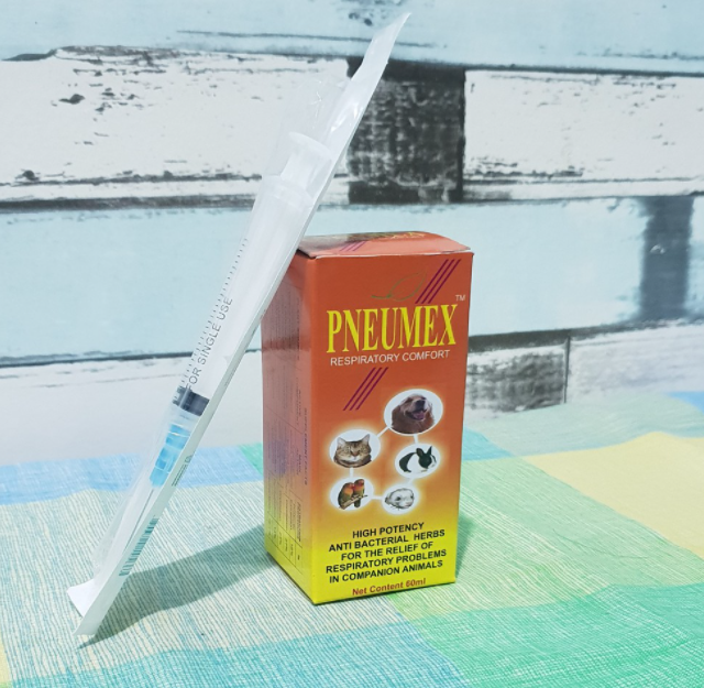 PNEUMEX Respiratory Comfort 60ml with 1 FREE 3ml SYRINGE | Lazada PH