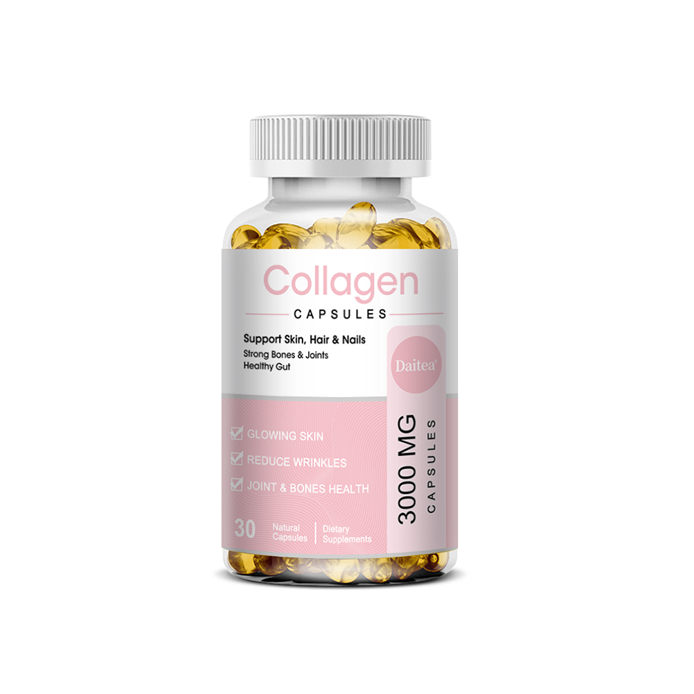 Collagen soft capsule contains biotin and vitamin C to beautify nails ...