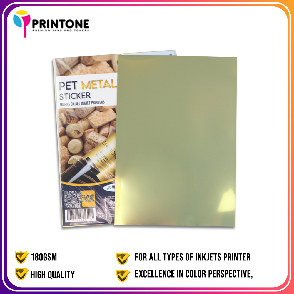 YASEN PET Printable Label Sticker A4 Size | Waterproof Label Sticker ...