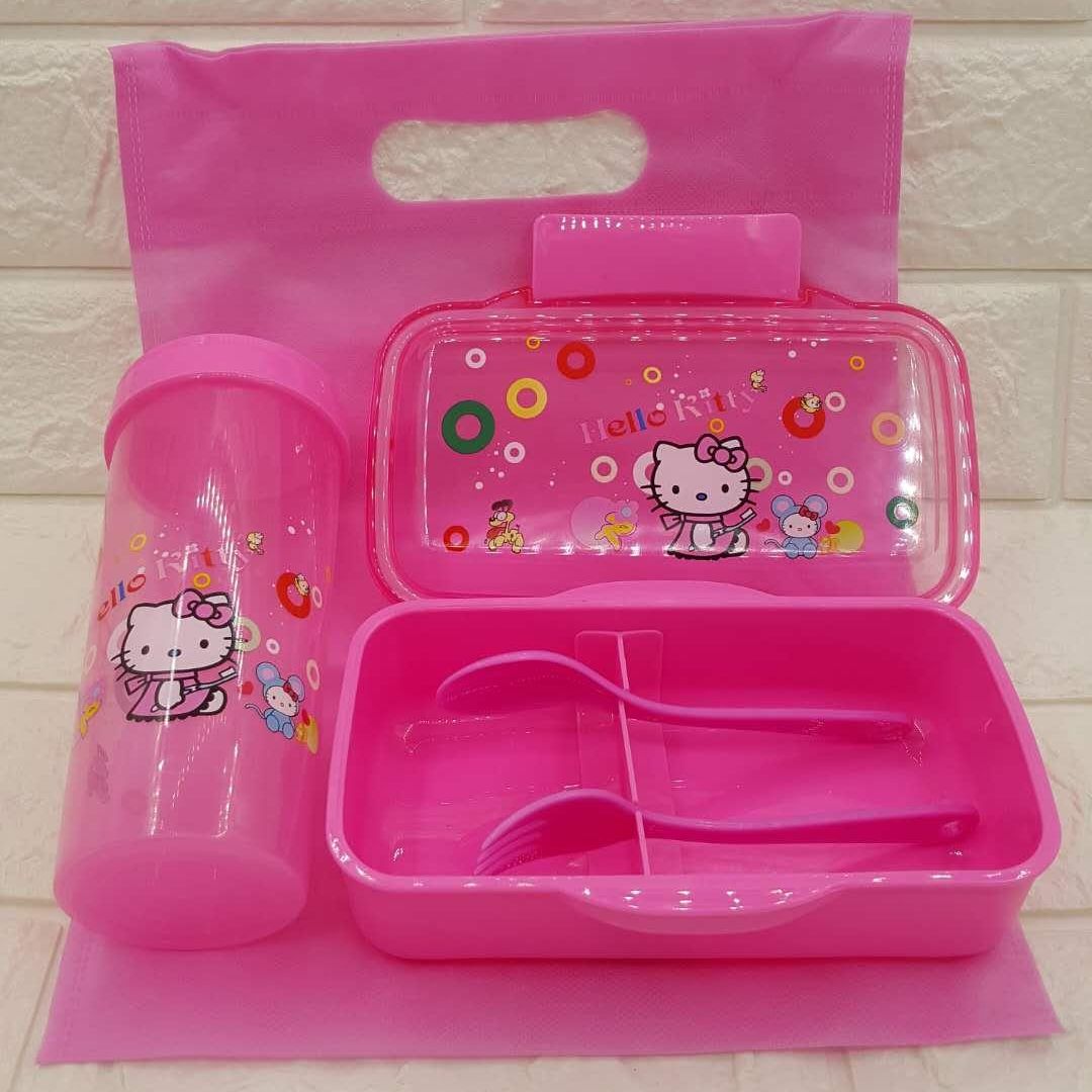 Cartoon character Lunch Box Set | Lazada PH