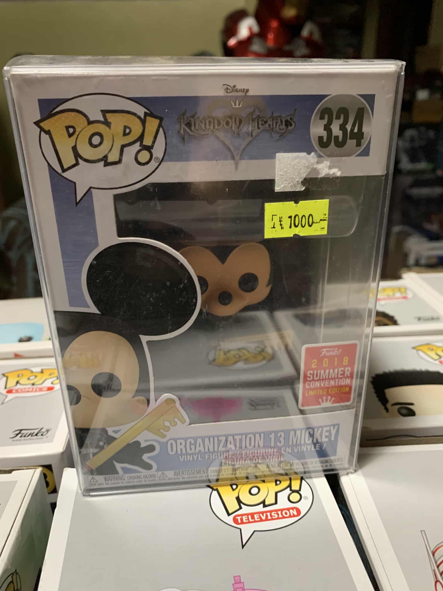 FUNKO POP DISNEY KINGDOM HEARTS ORGANIZATION 13 MICKEY 2018SUMMER CON ...