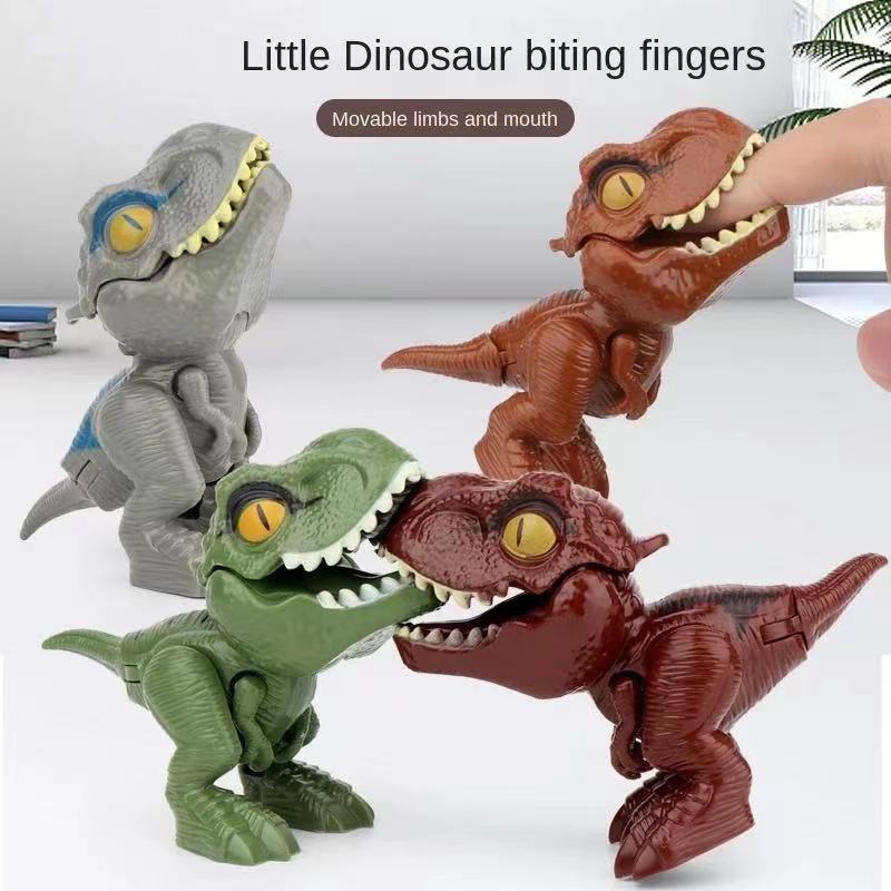 Finger Dinosaur Toy Tricky Tyrannosaurus Model Dinosaur Fidget Toy ...