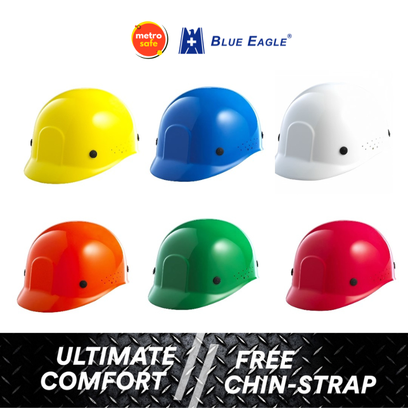 BLUE EAGLE Safety Bump Cap with Chinstrap and Skullguard BP65 | Lazada PH