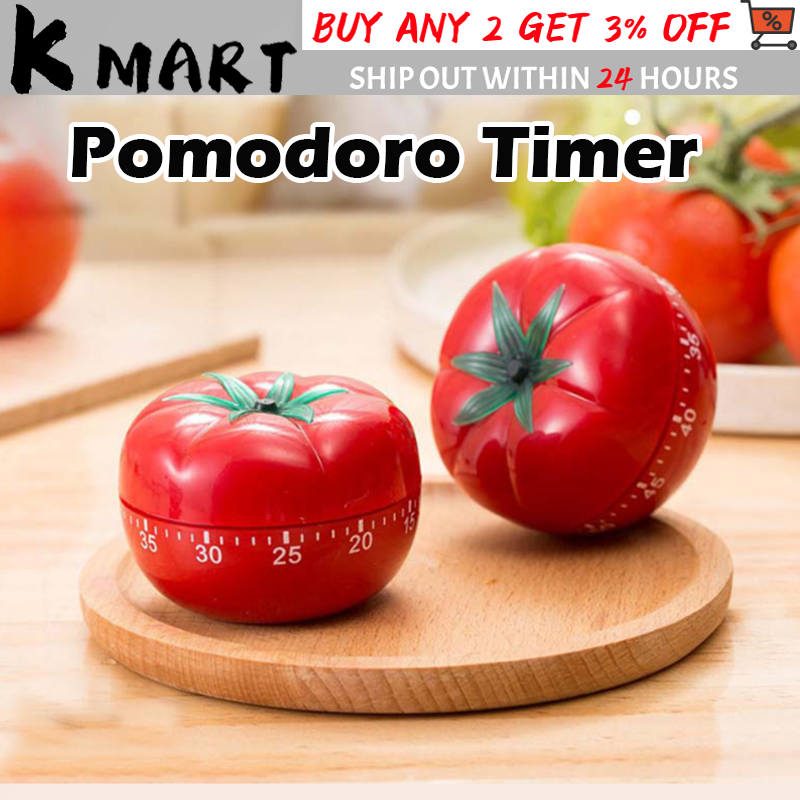 Tomato Timer Electronic Kitchen Timer Reminder Pomodoro Countdown ...