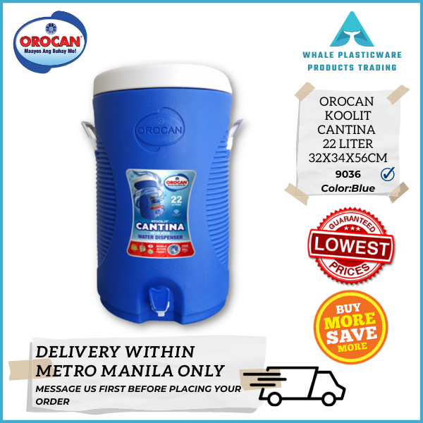 Orocan Koolit Cantina Water Jug 22 Liters | Lazada PH
