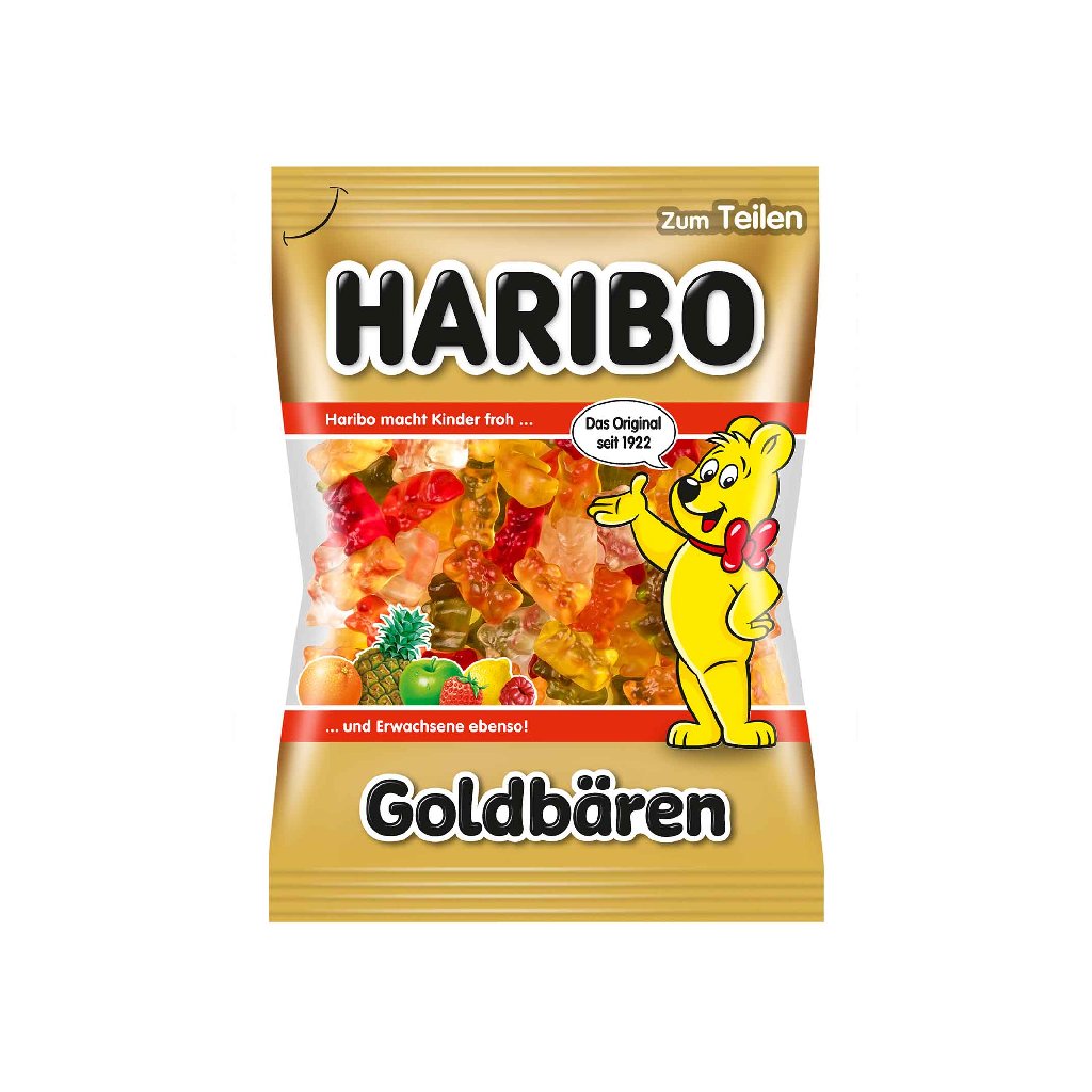 Haribo Goldbears Gummy Candy Natural Fruit Flavors 100g | Lazada PH