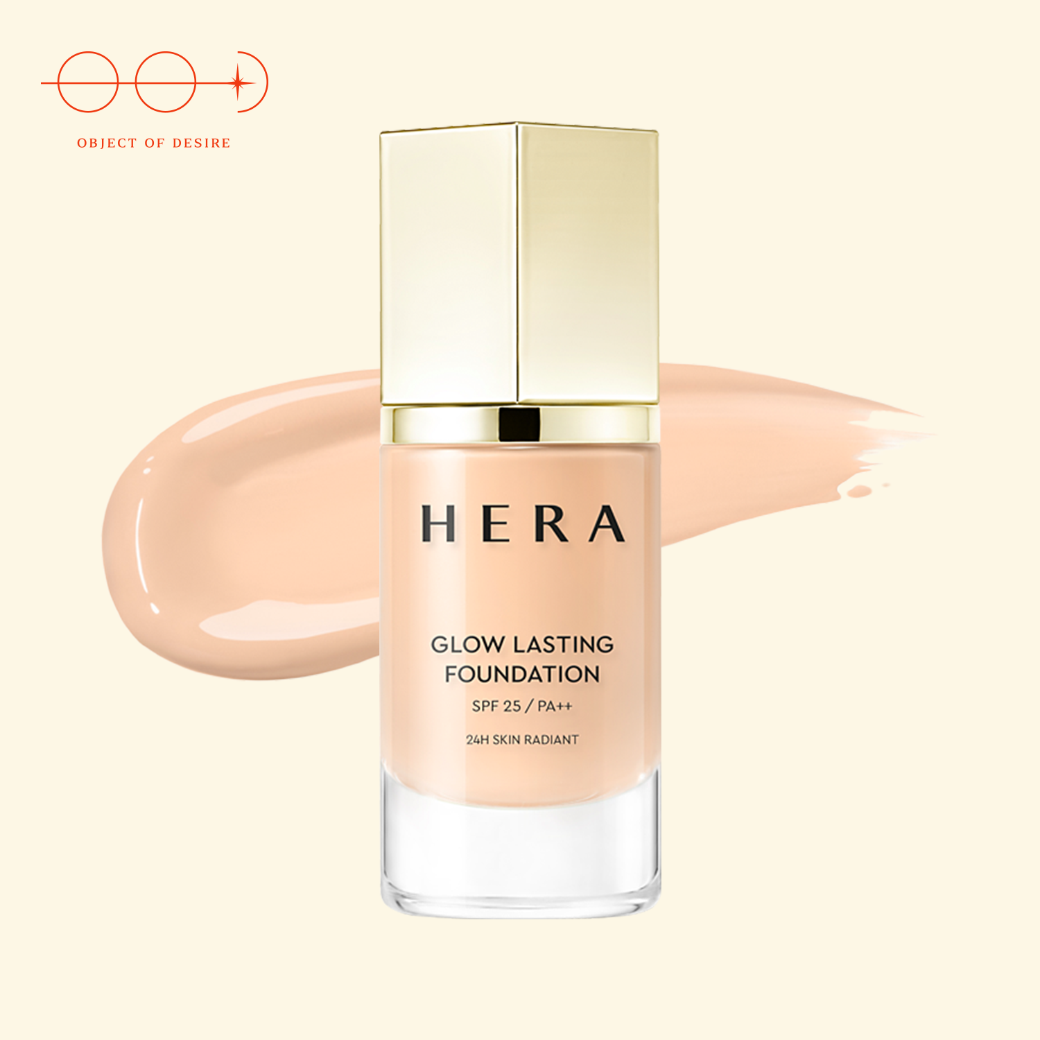 HERA Glow Lasting Foundation SPF25/PA++ (21N1 Vanilla) | Object Of ...