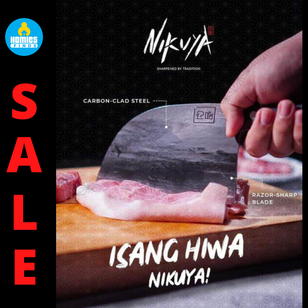 Homies Finds【On Sale】 NIKUYA JAPANESE BUTCHER KNIFE | Lazada PH