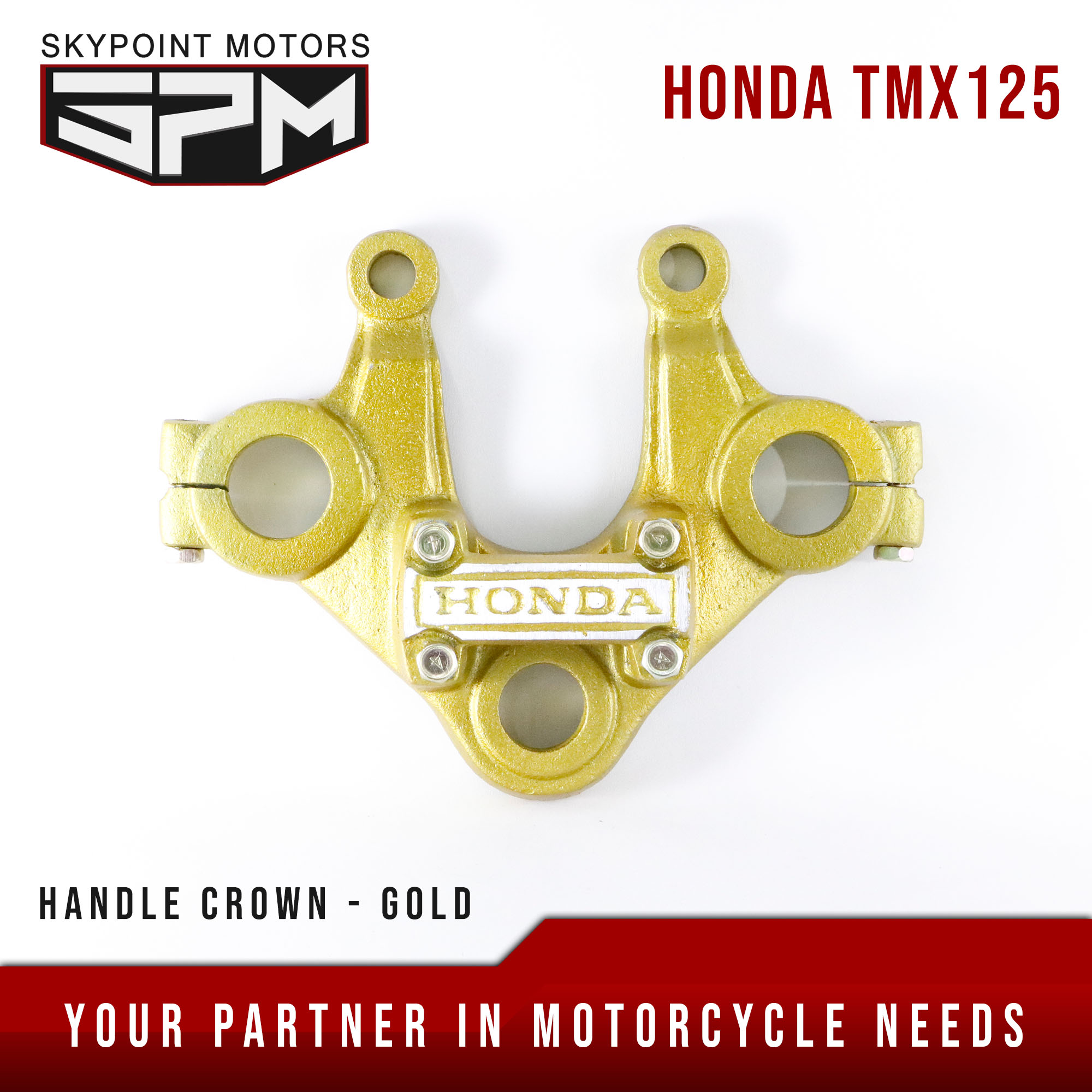 MEMLOWERING HANDLE CROWN TMX 125 HONDA GOLD (9113-231) | Lazada PH
