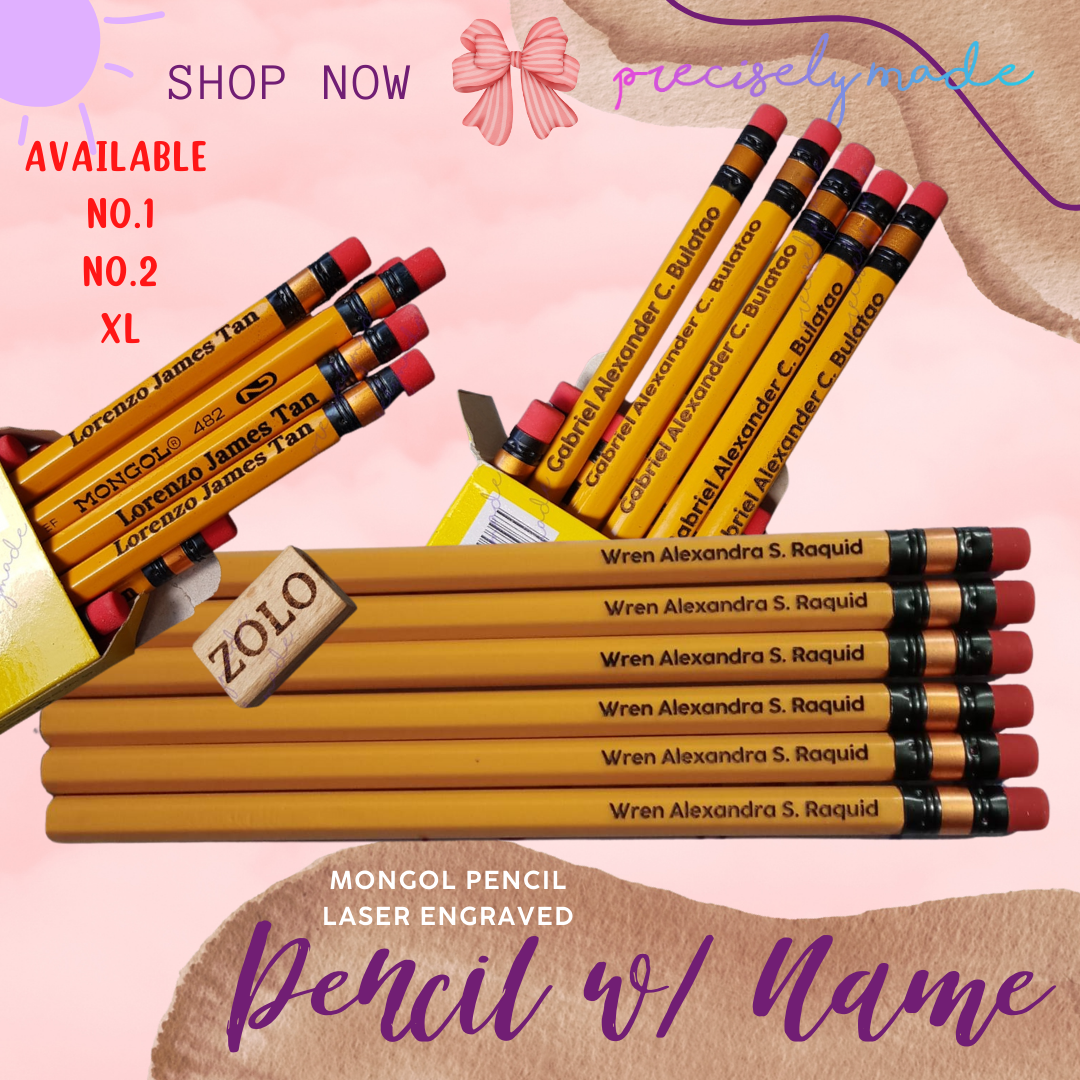 Personalized PENCIL - Name ENGRAVED | Lazada PH