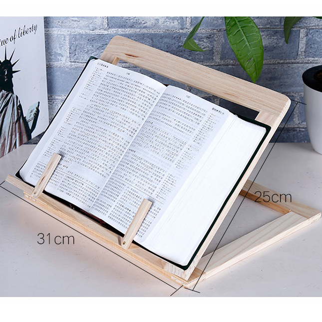 ohh- Book Stand Wooden Reading Stand Book Holder Stand for Reading ...