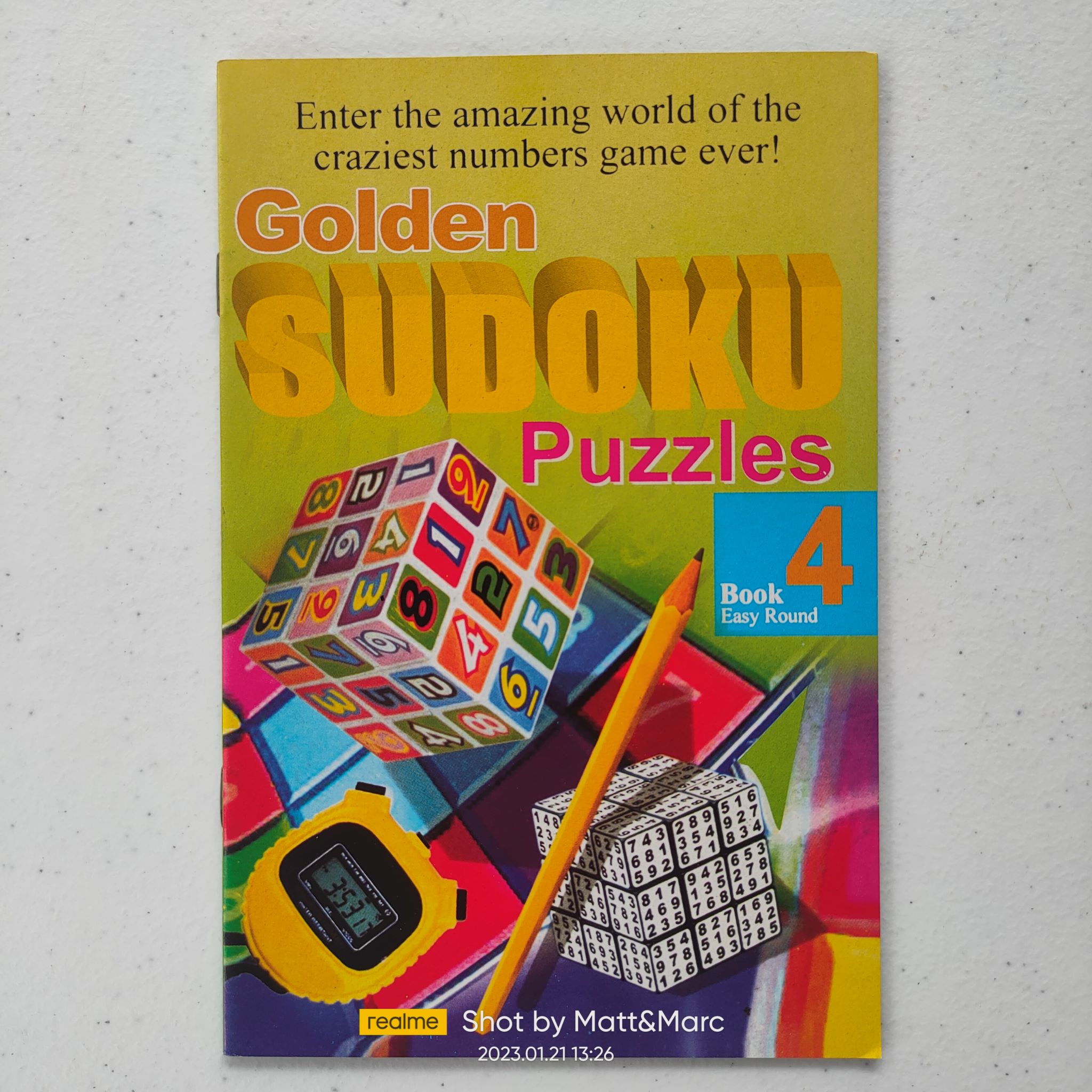 Sudoku Puzzles with answers at the back Easy Average Tough (with set ...