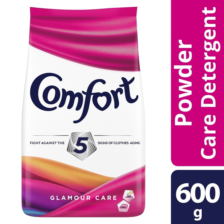 COMFORT Pink Powder Detergent Glamour Care 600g Pouch | Lazada PH