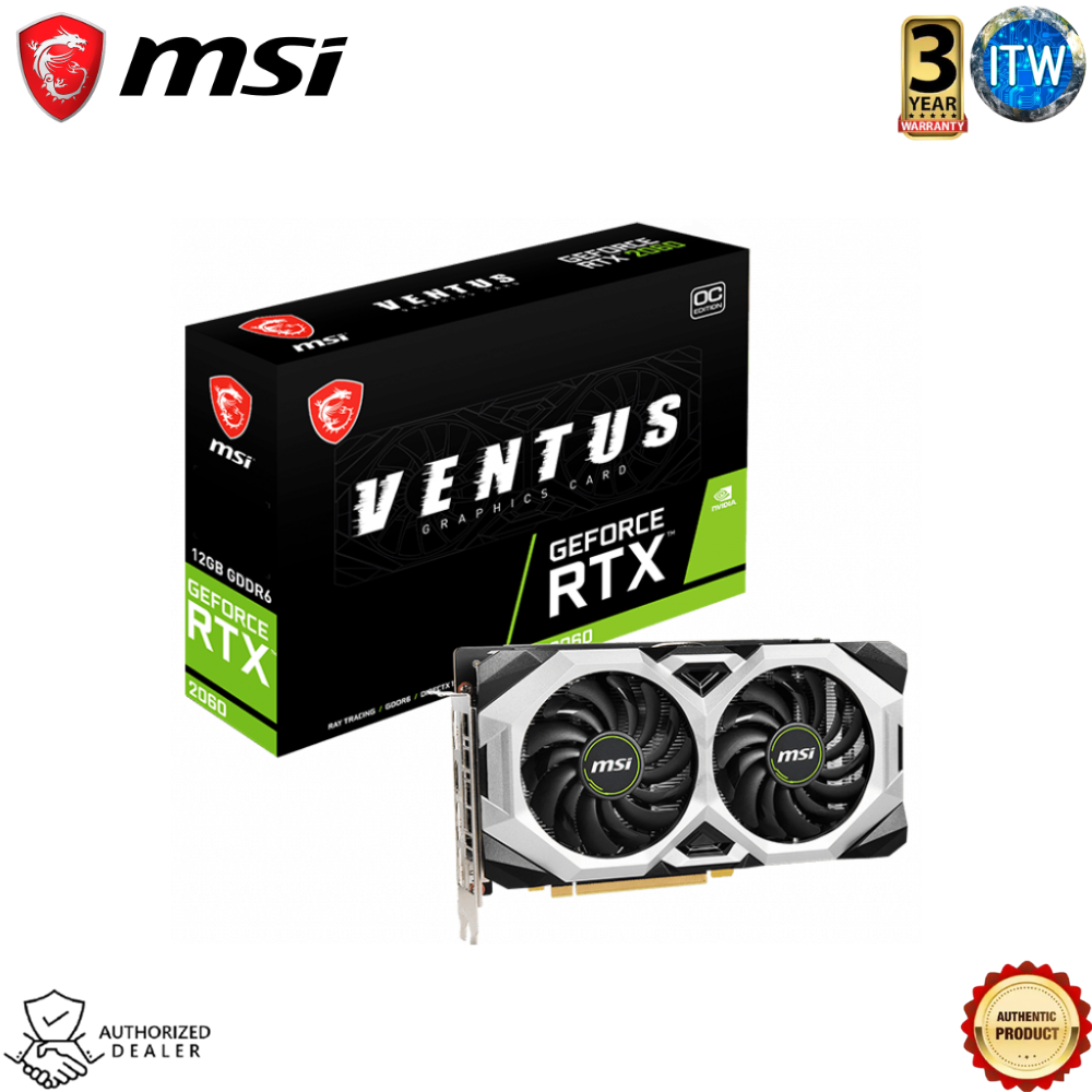 MSI GoForce RTX™2060 Window 12GB GDDR6 OR Graphic Card | Lazada PH