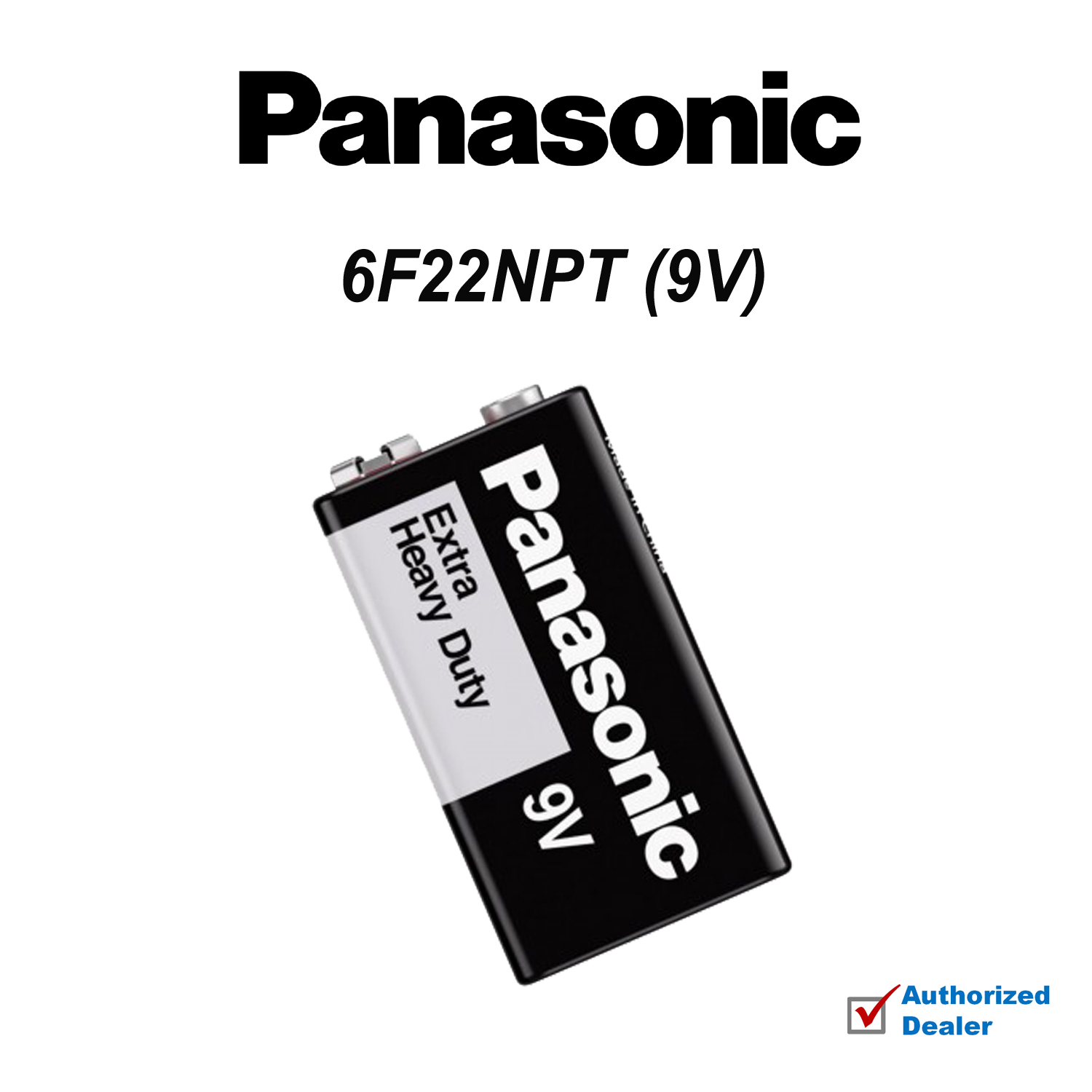 Panasonic 6F22NPT/1B Extra Heavy Duty 9V 6F22 Battery 9V | Lazada PH